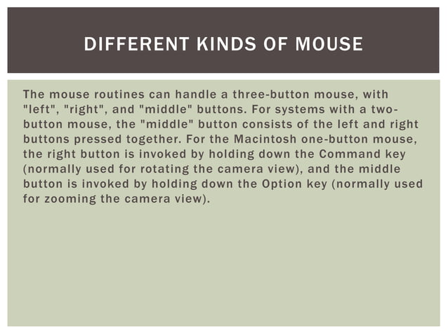 Keyboard and mouse events in python | PPT