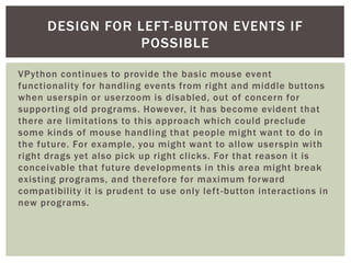 Keyboard and mouse events in python | PPT