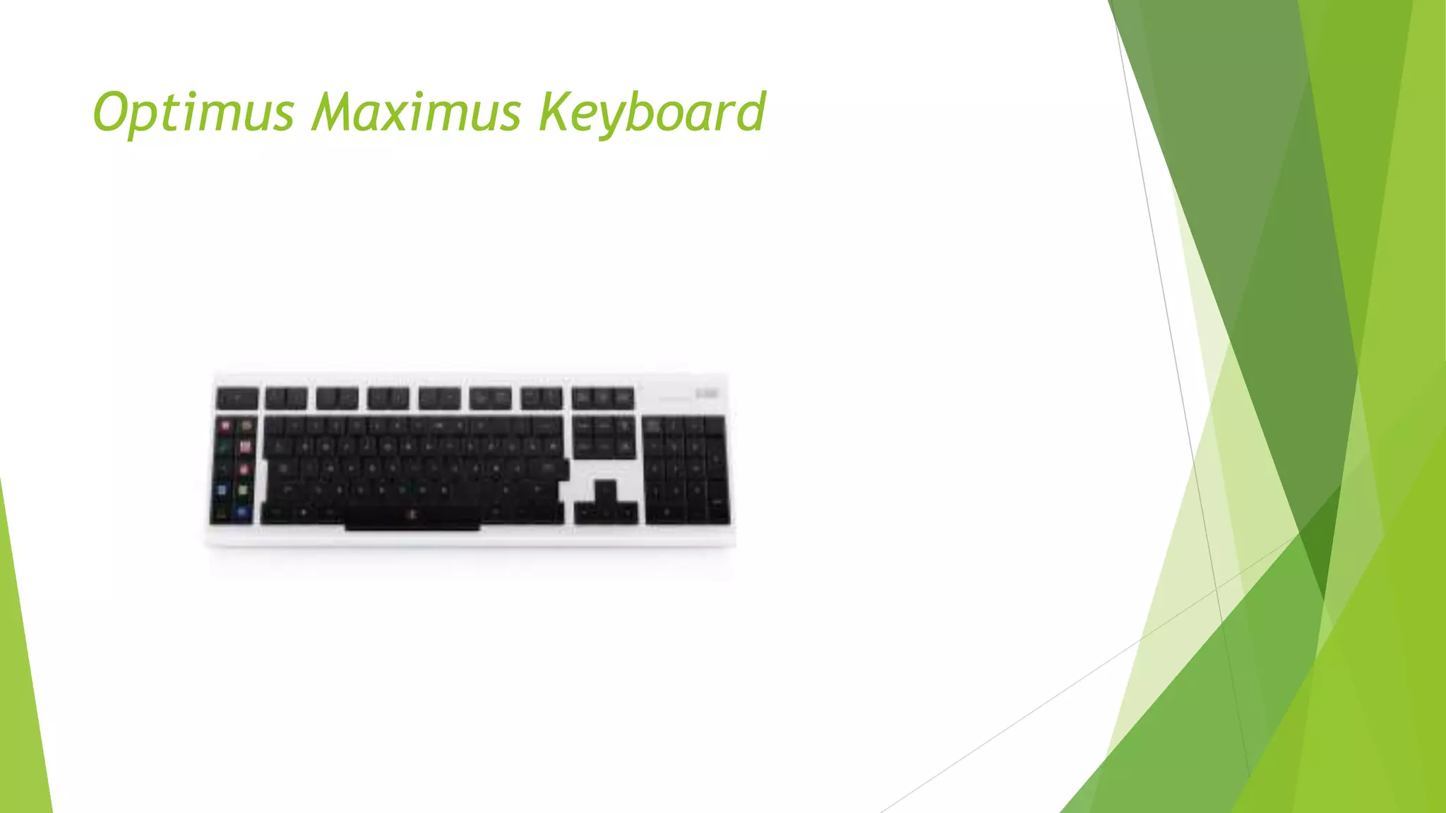 Keyboard history | PPTX