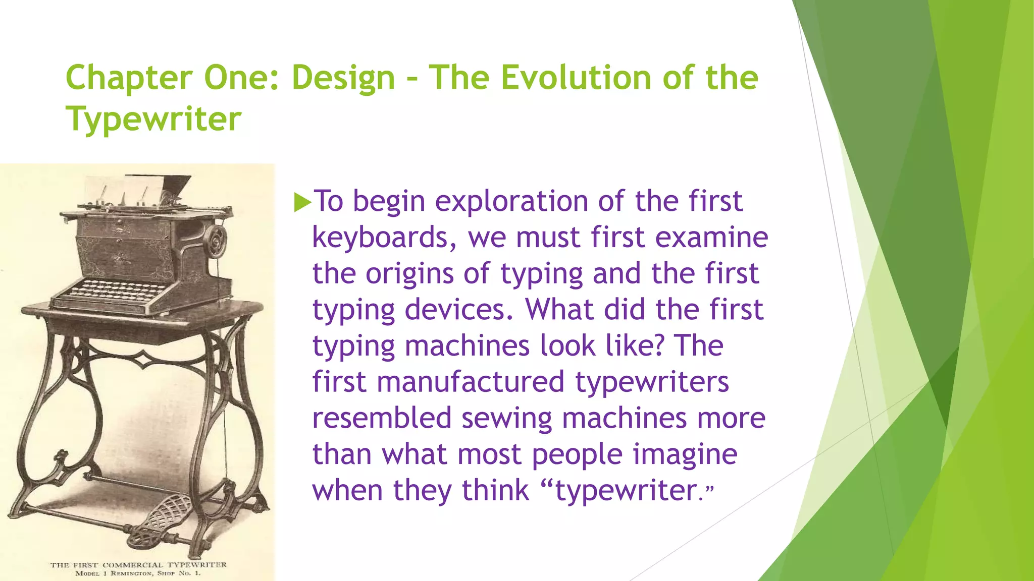 Keyboard history | PPTX