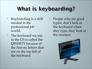 Keyboarding | PPT