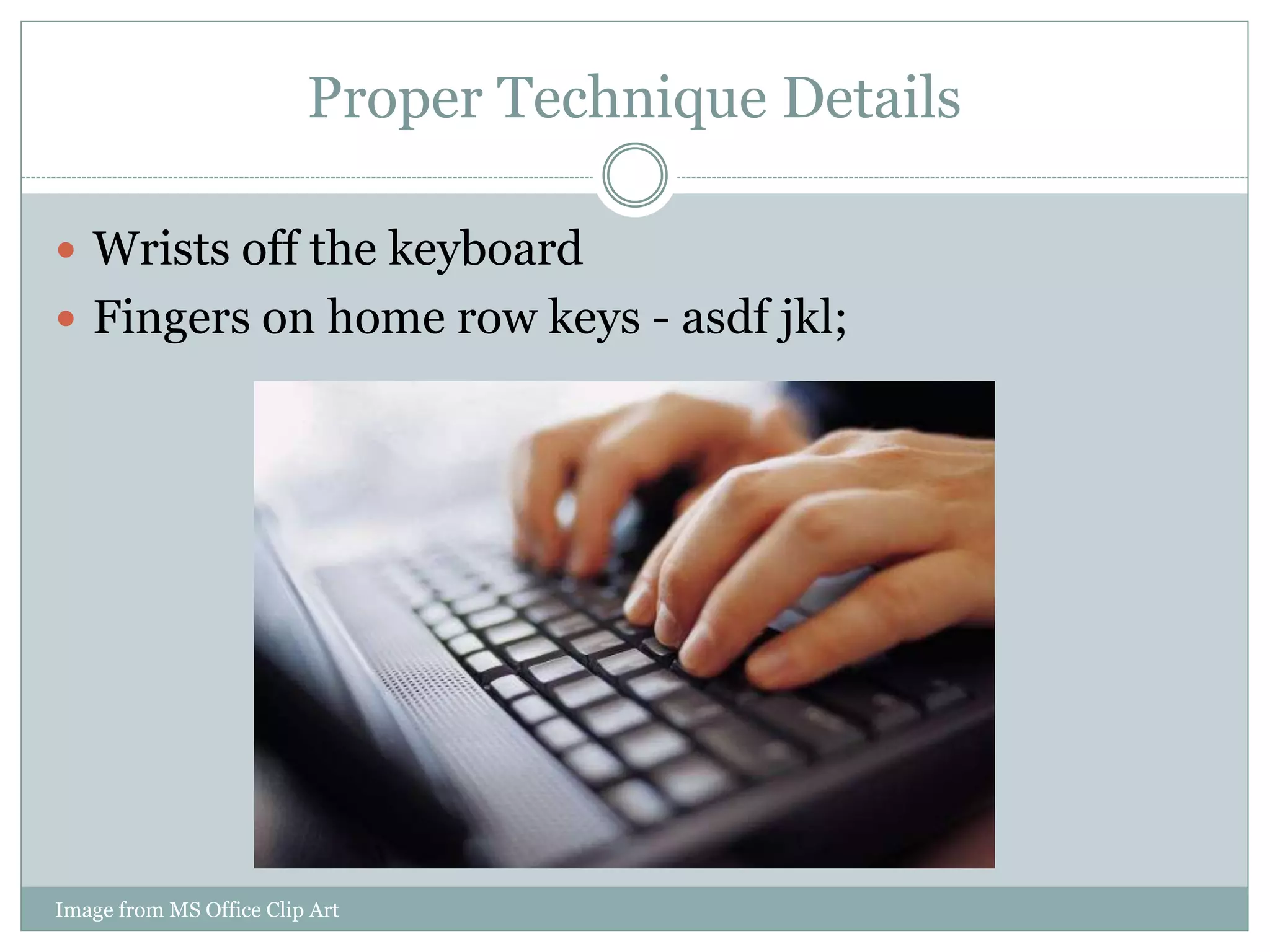 Keyboarding Basics | PPTX