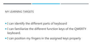 Keyboarding | PPTX