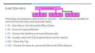 Keyboarding | PPTX