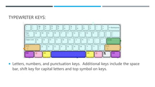 Keyboarding | PPTX
