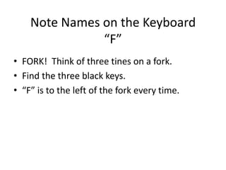 Music Keyboarding Part 1 | PPTX