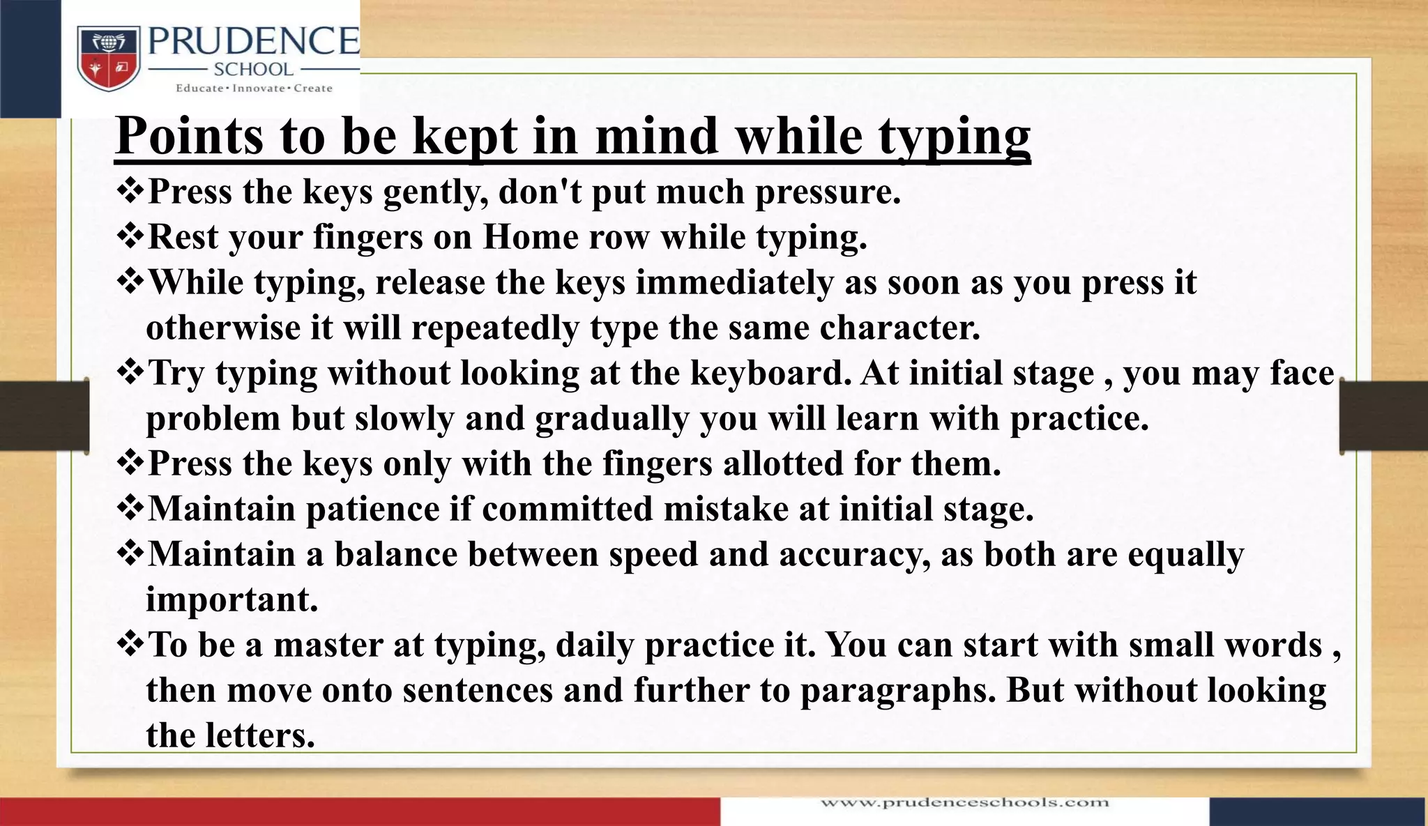 Keyboarding and data entry | PPTX