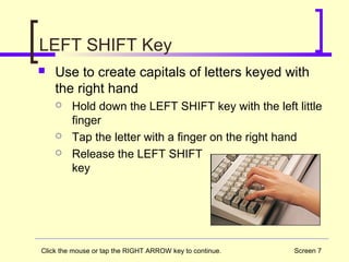 Keyboarding chapter 4 ppt | PPT