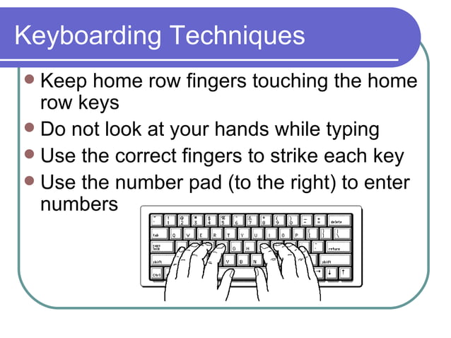 Keyboarding intro | PPT