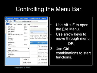 Keyboarding shortcuts | PPT