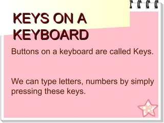 Keyboarding skills | PPT