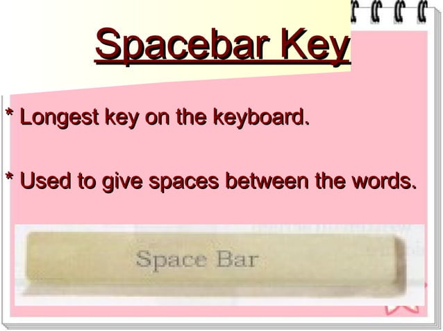 Keyboarding skills | PPT | Computer Peripherals | Computing