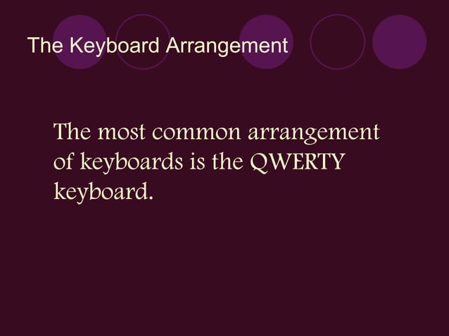 Keyboarding Technique PowerPoint | PPS