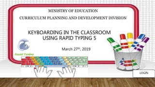 Keyboarding toolkit presentation | PPTX | Computing | Technology & Computing