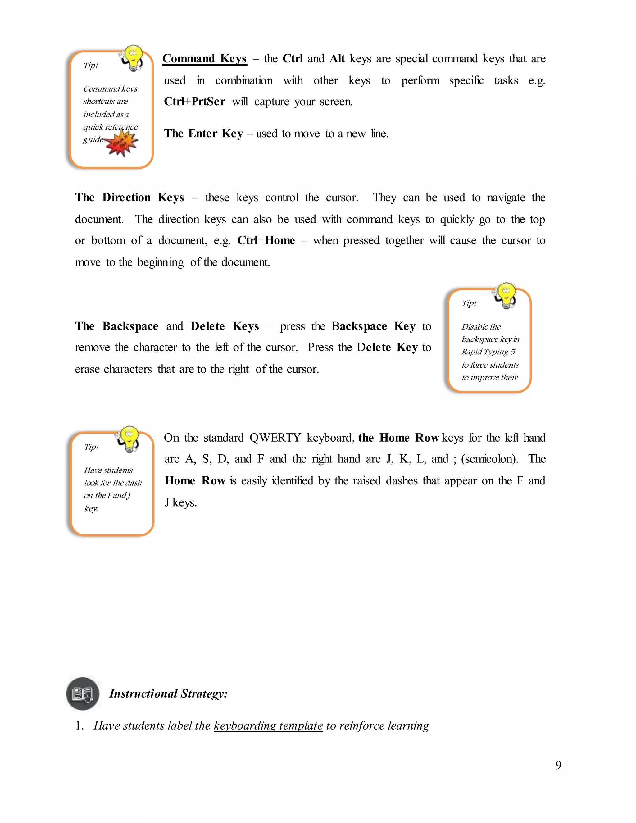 Keyboarding toolkkit teacher instructional guide | DOCX