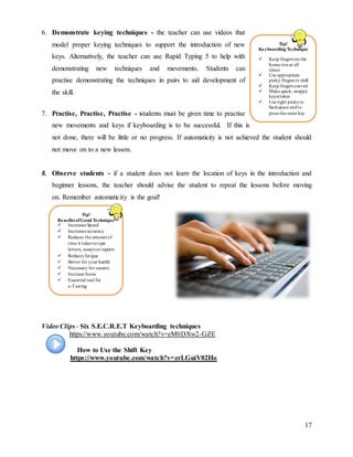 Keyboarding toolkkit teacher instructional guide | DOCX