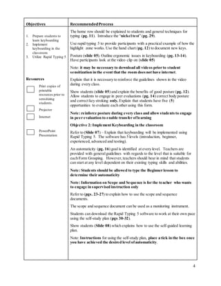 Keyboarding toolkkit teacher instructional guide | DOCX