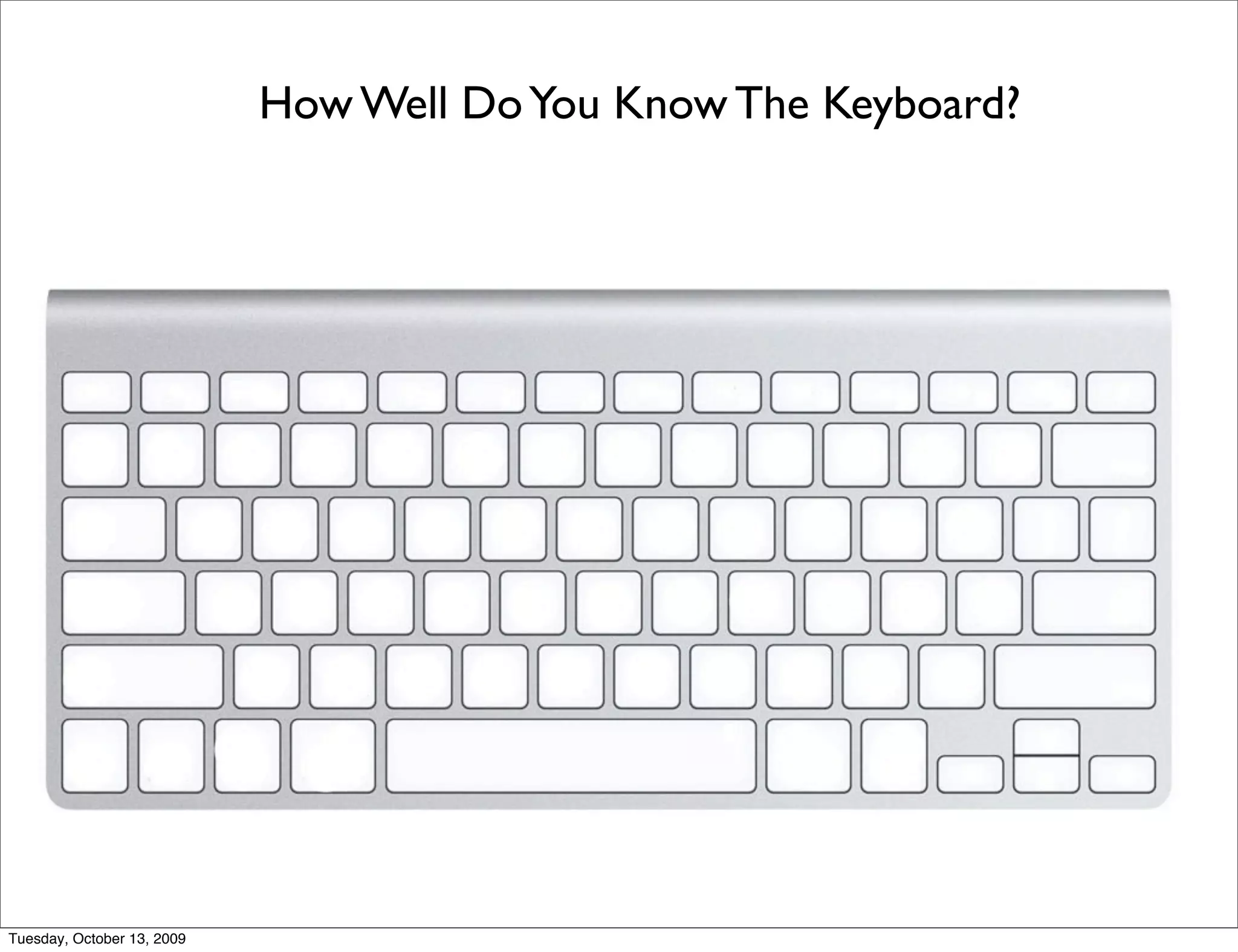 Elementary Keyboarding | PDF