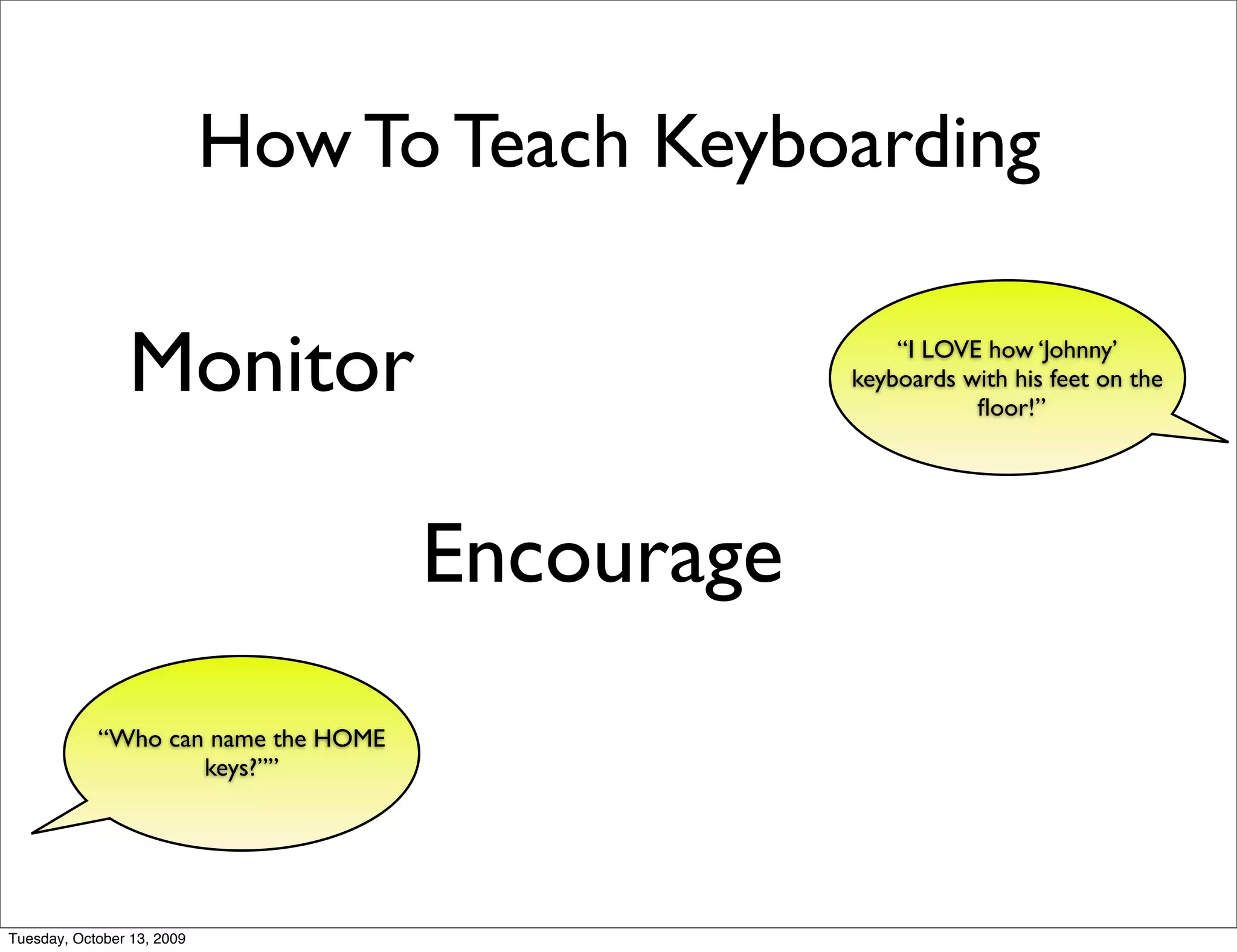 Elementary Keyboarding | PDF