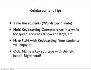 Elementary Keyboarding | PDF