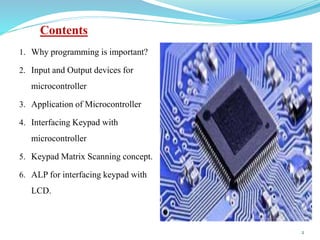Microcontroller- An overview | PPTX