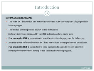Keyboard interrupt | PPTX