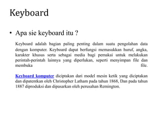 keyboard komp.pptx untuk mata kuliah komputer | PPTX