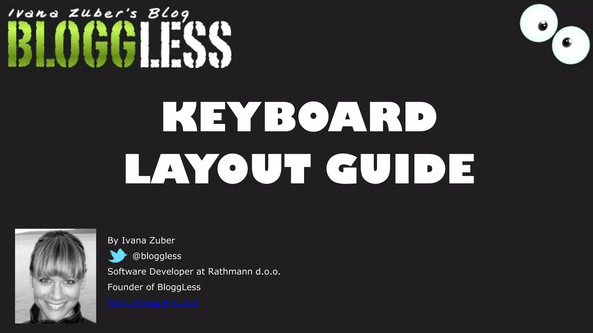 Guide To Different Keyboard Layouts Ppt