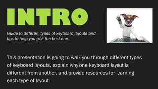 Keyboard layout guide | PPT