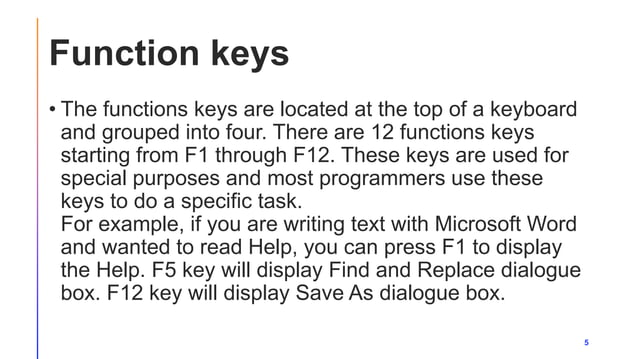 Keyboard Mastery - Functions and Purpose of a Keyboard | PPT
