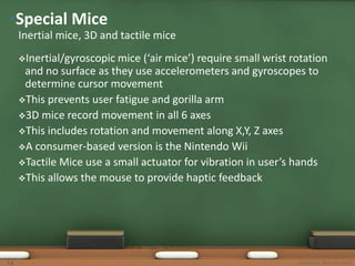 Keyboard, Mouse and MICR | PPT