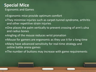 Keyboard, Mouse and MICR | PPT
