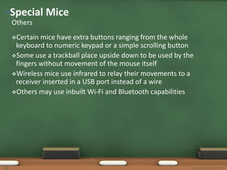 Keyboard, Mouse and MICR | PPT