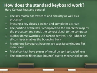 Keyboard, Mouse and MICR | PPT