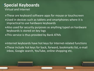 Keyboard, Mouse and MICR | PPT