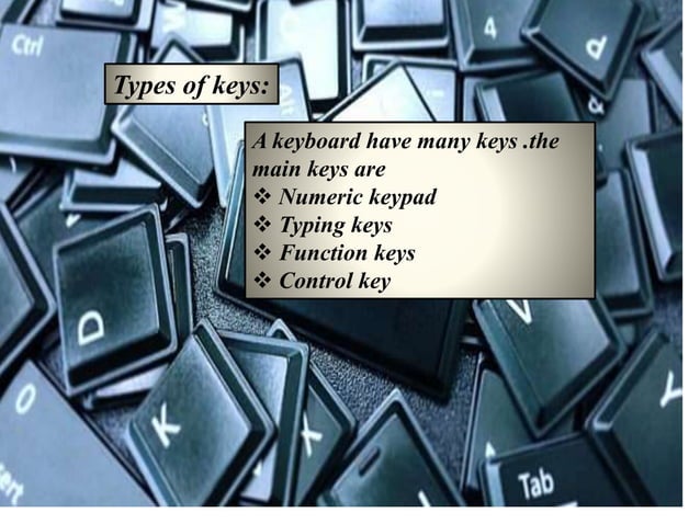 KEYBOARD | PPTX | Computer Peripherals | Computing