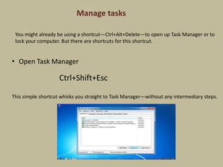 Keyboard shortcuts | PPT