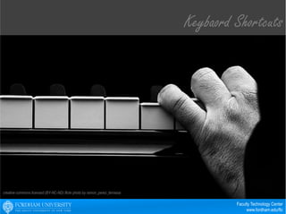 Keyboard Shortcuts | PDF