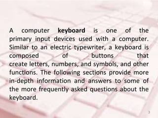Keyboard | PPTX