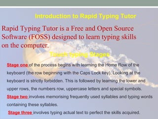 Keyboard Skills: types of typing Skills for students | PPT