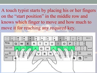 Keyboard Skills: types of typing Skills for students | PPT