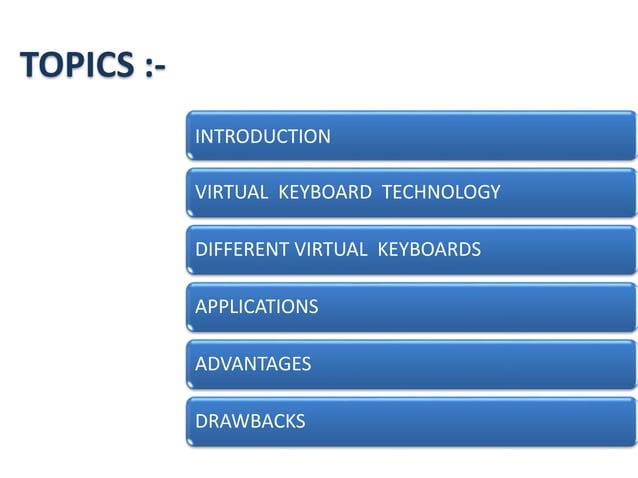 Virtual Keyboard (VKB)-Keyboard Without KEYS and Board | PPSX | Computer Peripherals | Computing