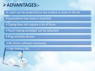 Keyboards without keys and boards | PPSX