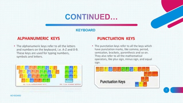 PPT on Keyboard | PPTX | Computer Peripherals | Computing