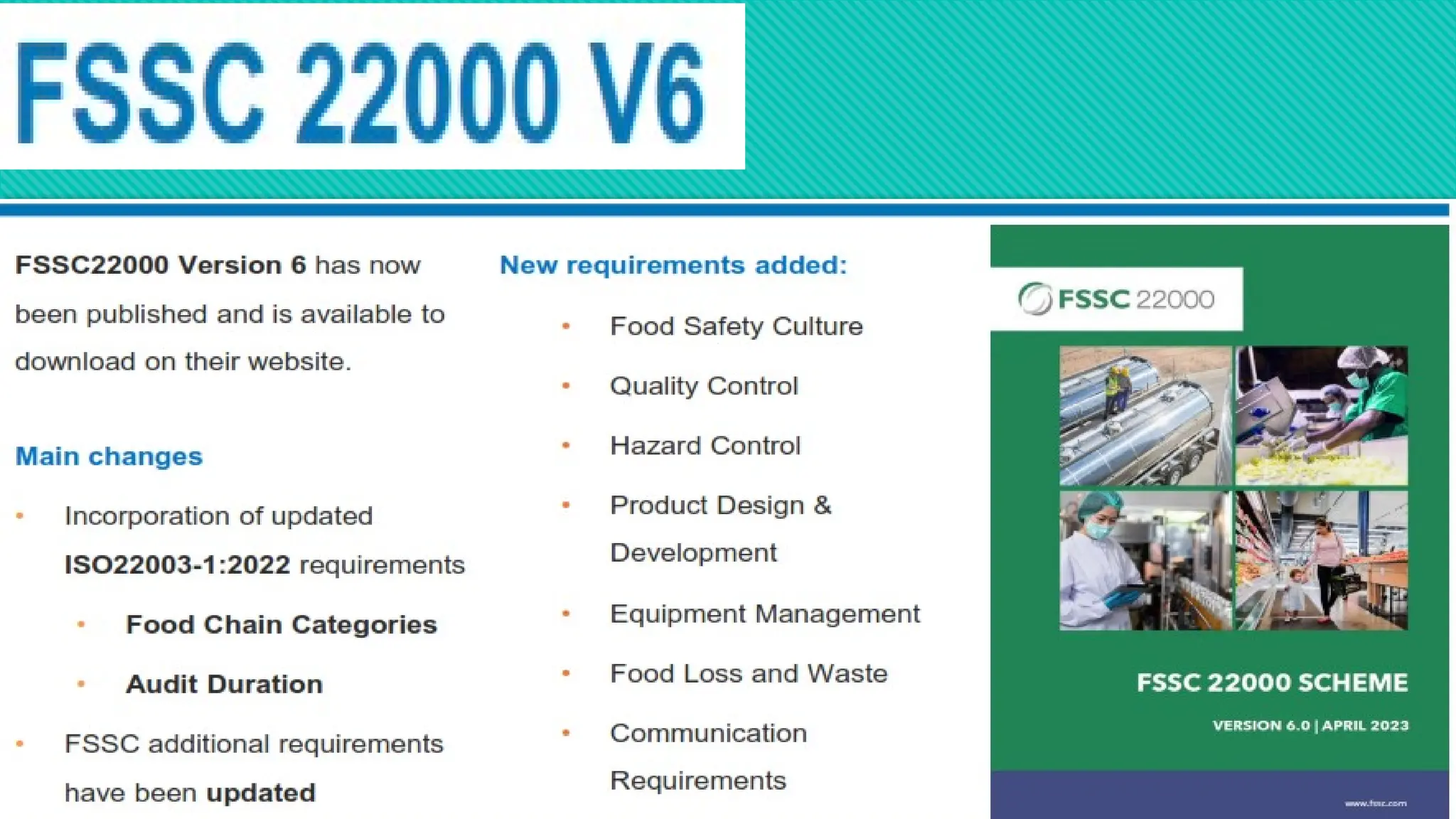 Key Changes in FSSC 22000 Version 6.pptx
