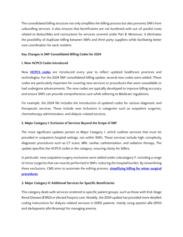 Key Changes in SNF Consolidated Billing Codes- A Detailed Analysis.pdf ...