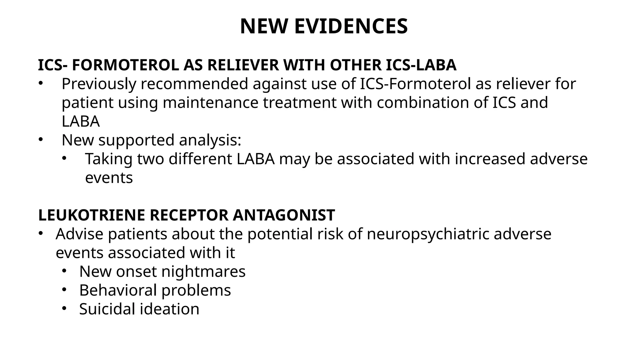 KEY CHANGES OF GINA 2024 asthma guidelines | PPTX