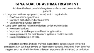KEY CHANGES OF GINA 2024 asthma guidelines | PPTX