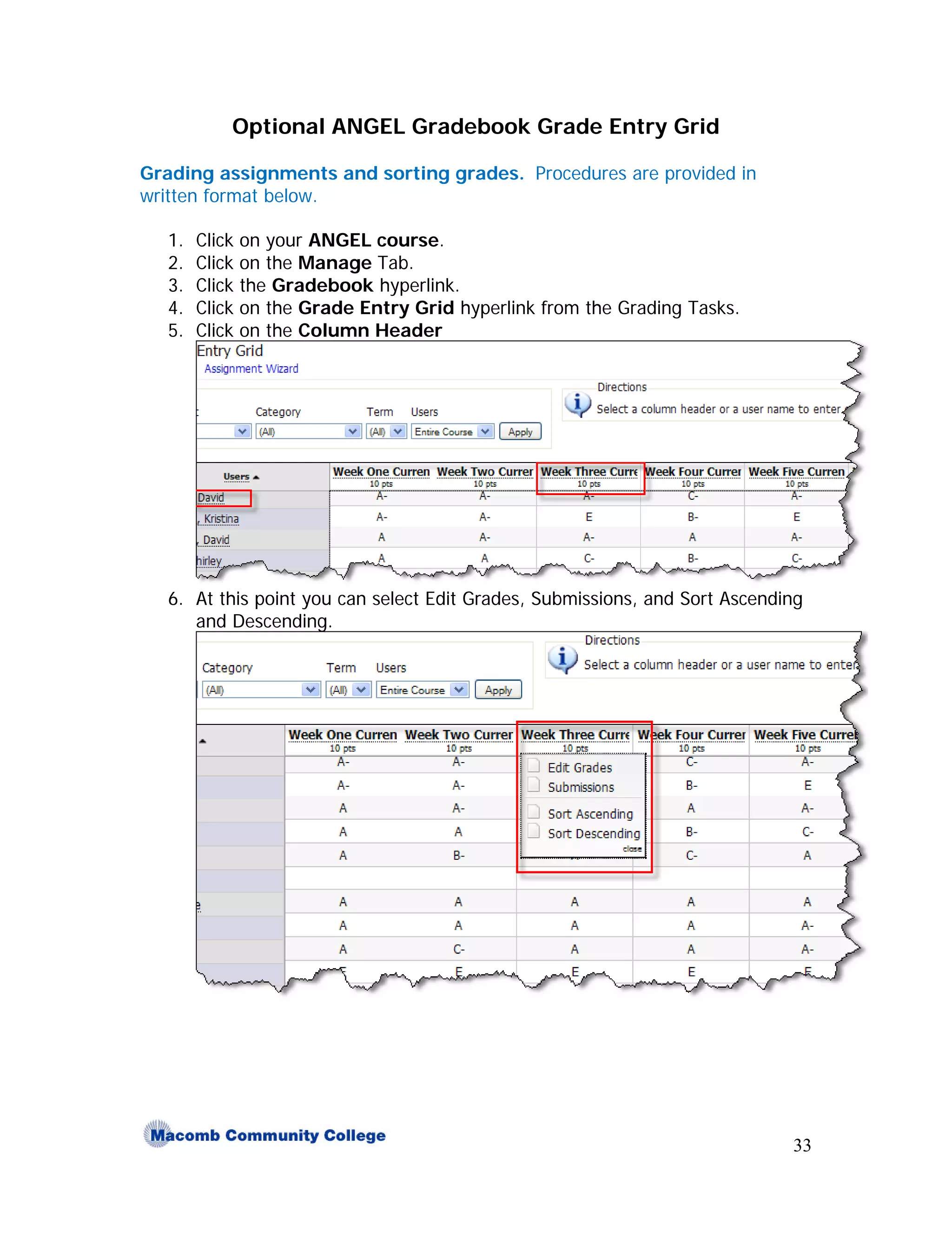 Key Changes To The 7.4 Gradebook | PDF