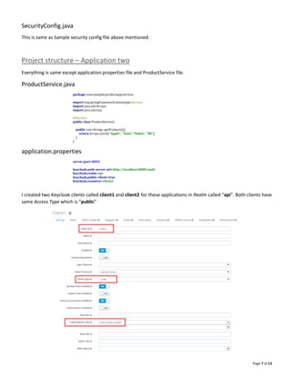 Keycloak Single Sign-On | PDF